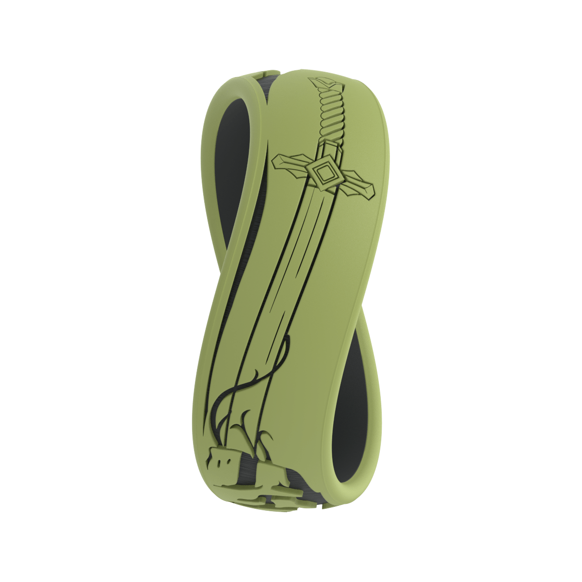 Hero's Sword Ring - Olive – Enso Rings
