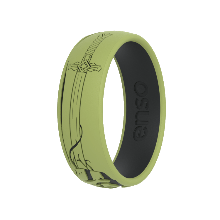 Hero's Sword Ring - Olive – Enso Rings